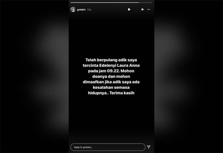 Who was Edelenyi Laura Anna? Indonesia Actress Died at 23, Fans Pay ...