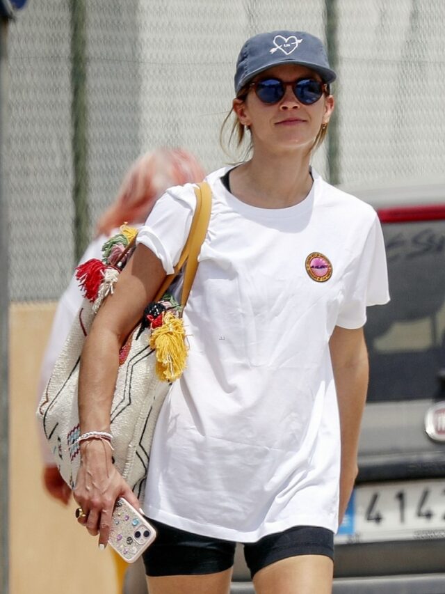 Emma Watson Hits the Courts with Her Friends During A Trip to Ibiza ...
