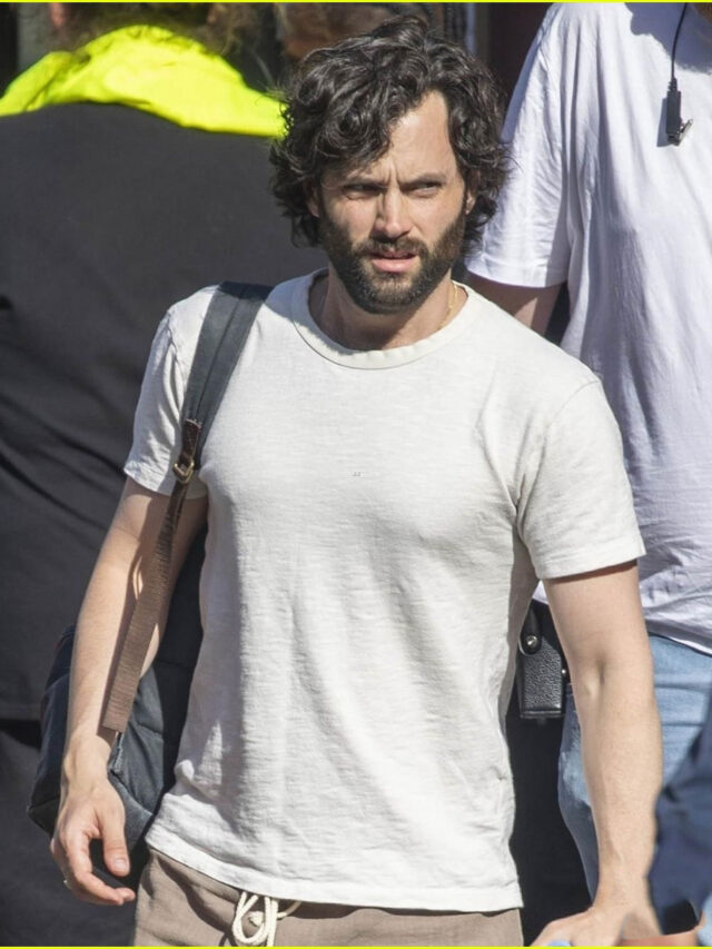 Penn Badgley Wraps Up a Day of Filming 'You' Season Four in London ...