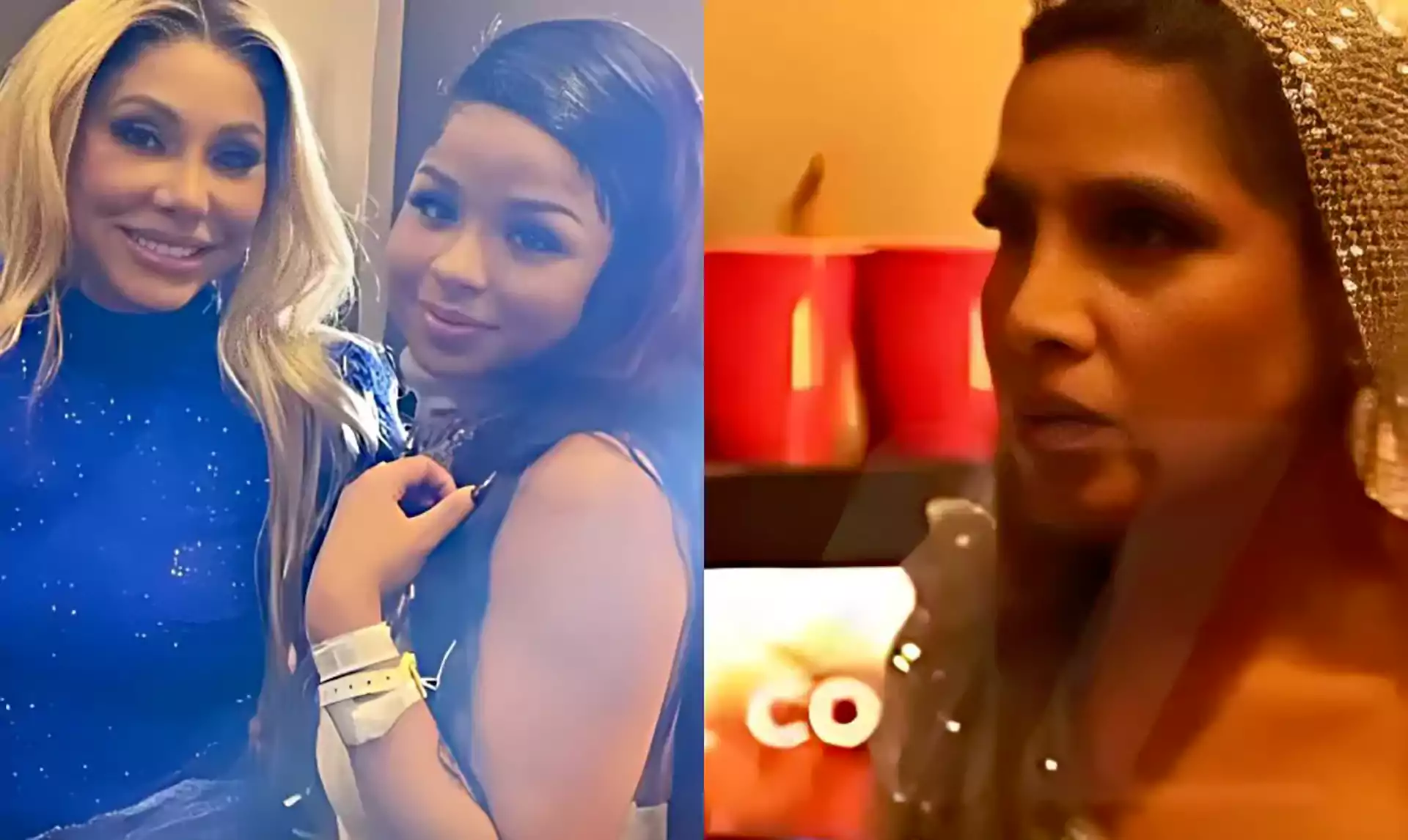 Video: Chrisean Rock's Interruption of Tamar Braxton's Prayer Circle ...